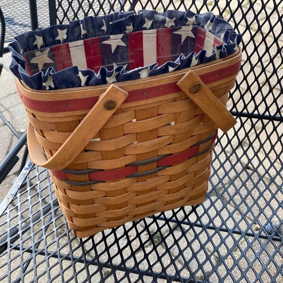 Longaberger | Accents | 991 Longaberger Tall Key Basket Liner And ...